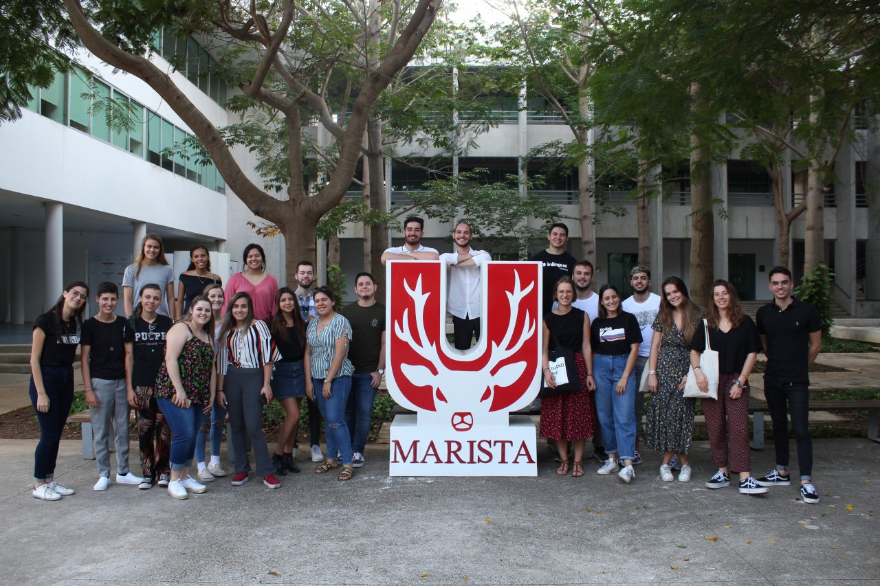 ¡Bienvenidos alumnos visitantes! | Noticias | Universidad Marista de Mérida